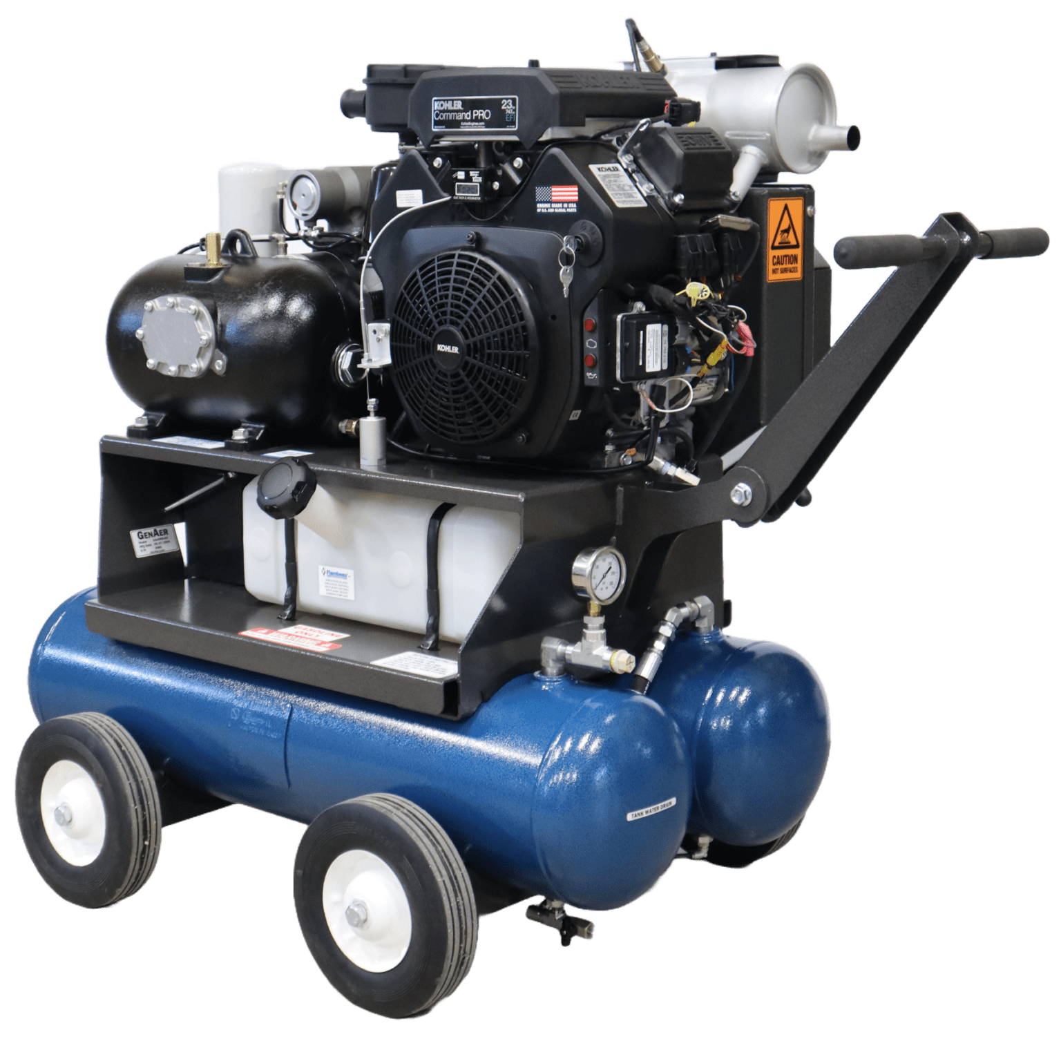 Portable Gas Powered Screw Air Compressor – KG Series - GenAer